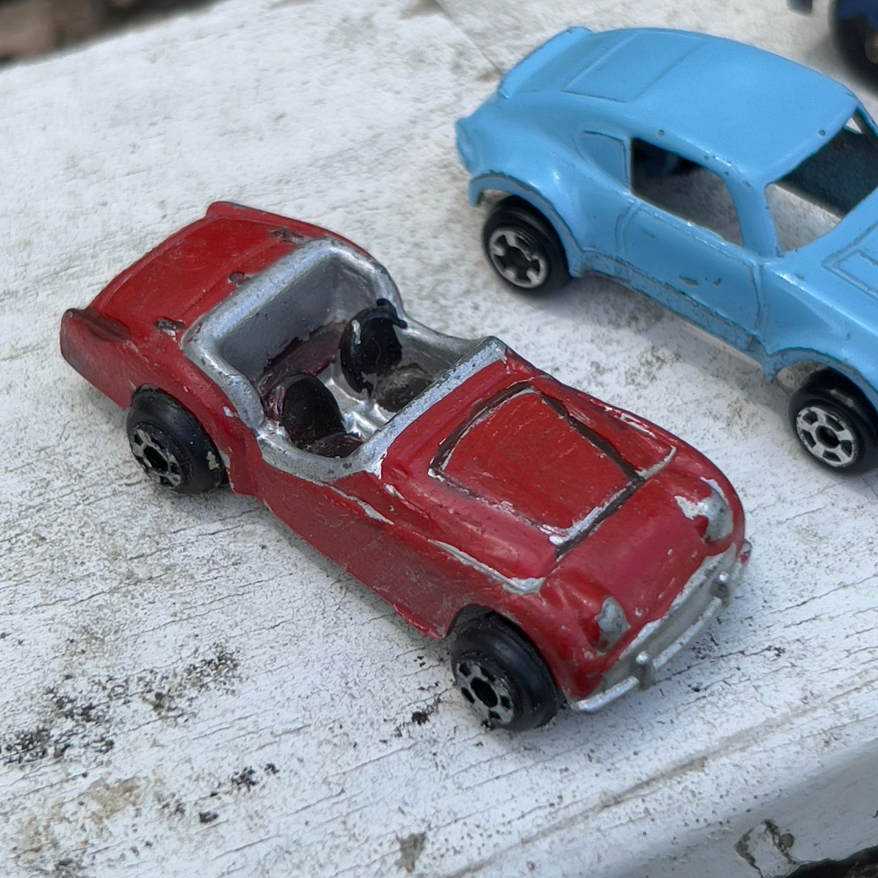 Vintage Metal Toy Cars Set of 4 - Etsy