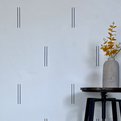 Abstract Line Wall Decals / Modern and Trendy Wall Stickers / - Etsy