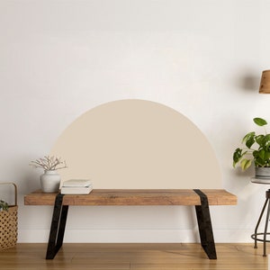 Semi Circle Wall Decal - Modern Wall Art, Nursery Décor, Boho Decor ...