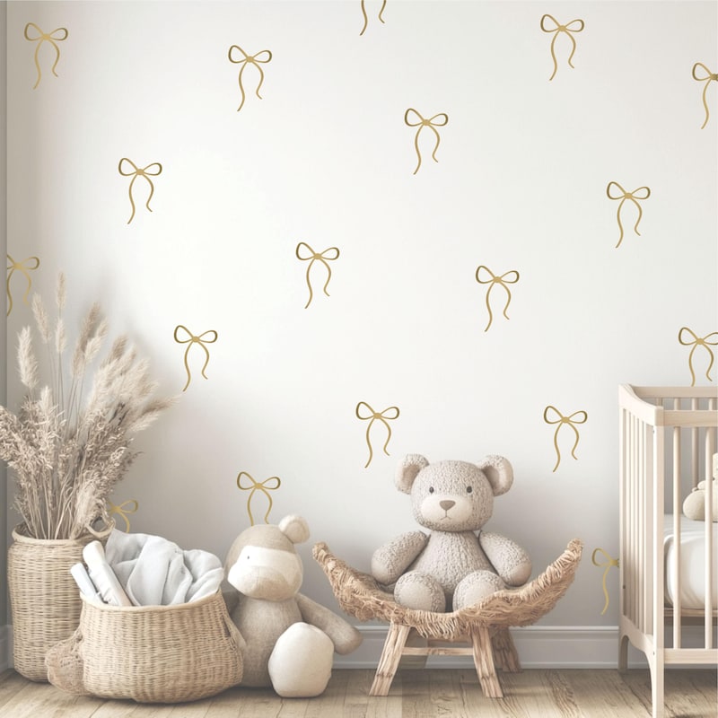 Wall Bow Decal - Etsy