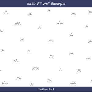 Mountain Wall Decals /wilderness Theme / Kids Room Decor / - Etsy