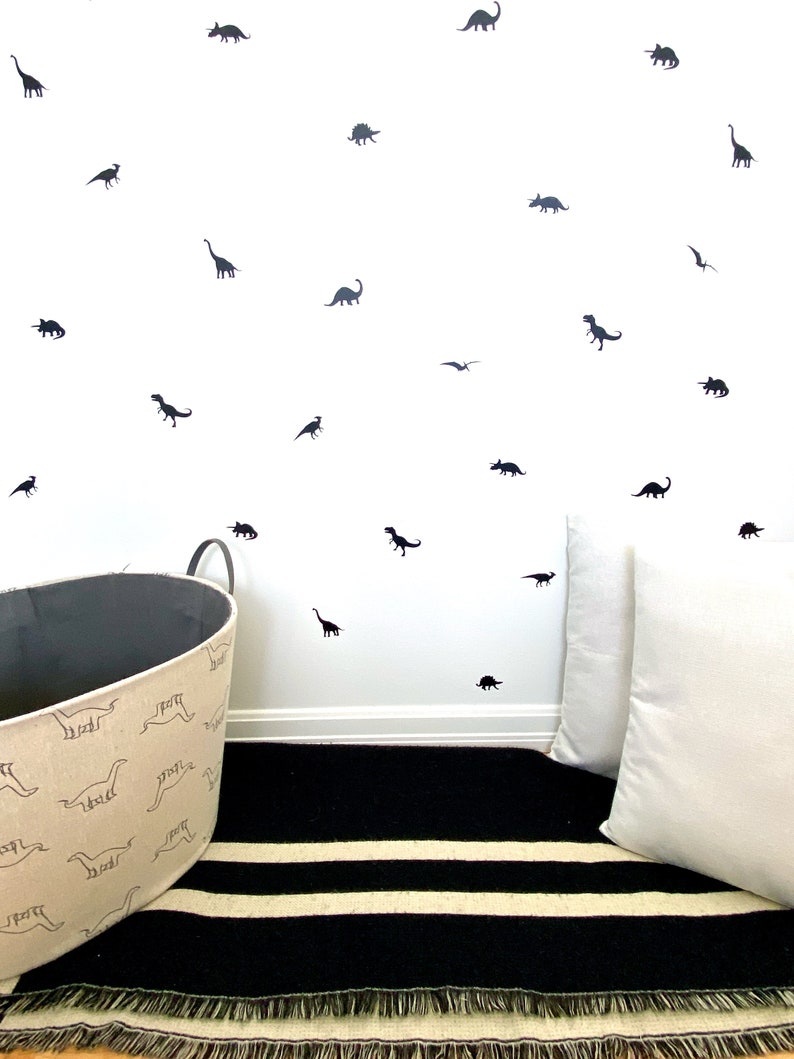 Mini Dinosaur Wall Decals – Peel and Stick Kids Room Decor - Etsy Canada