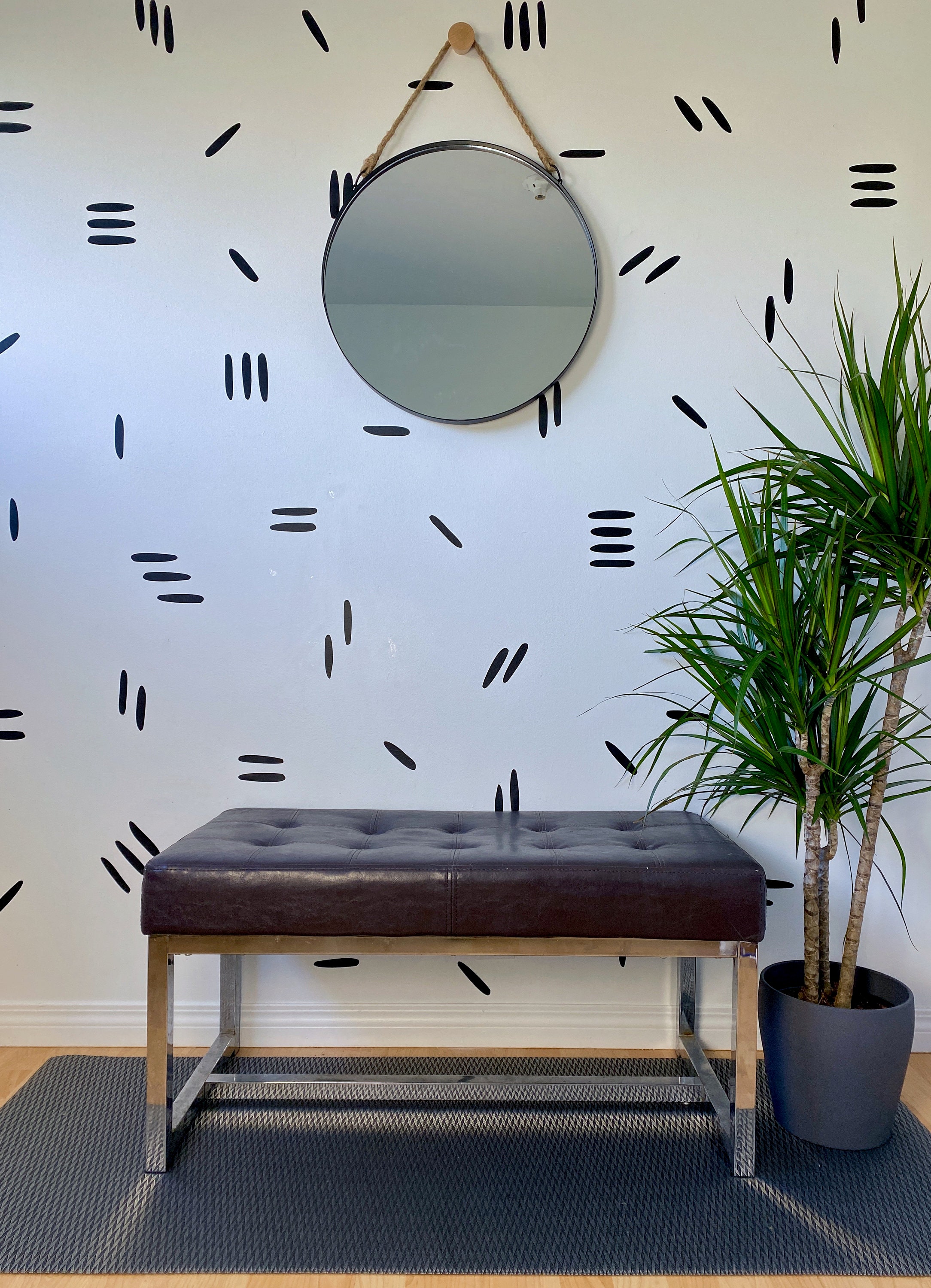 Abstract Line Wall Decals / Modern and Trendy Wall Stickers / - Etsy Canada