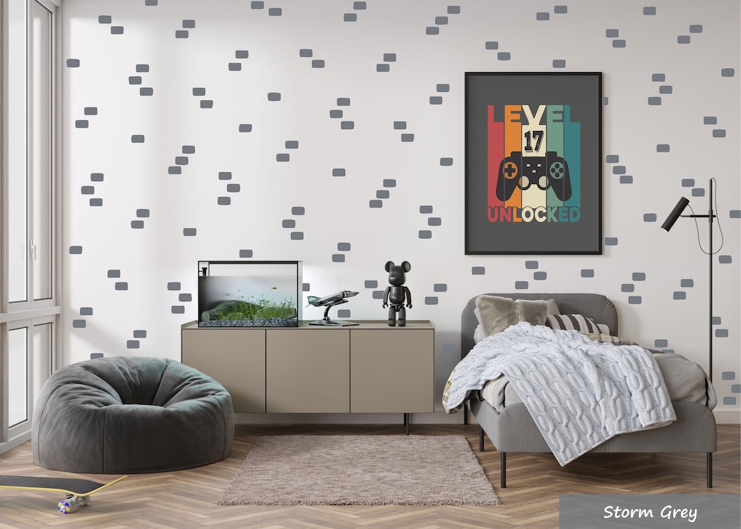 Blocky Line Wall Decals / Modern and Trendy Wall Stickers / Boho Wall ...