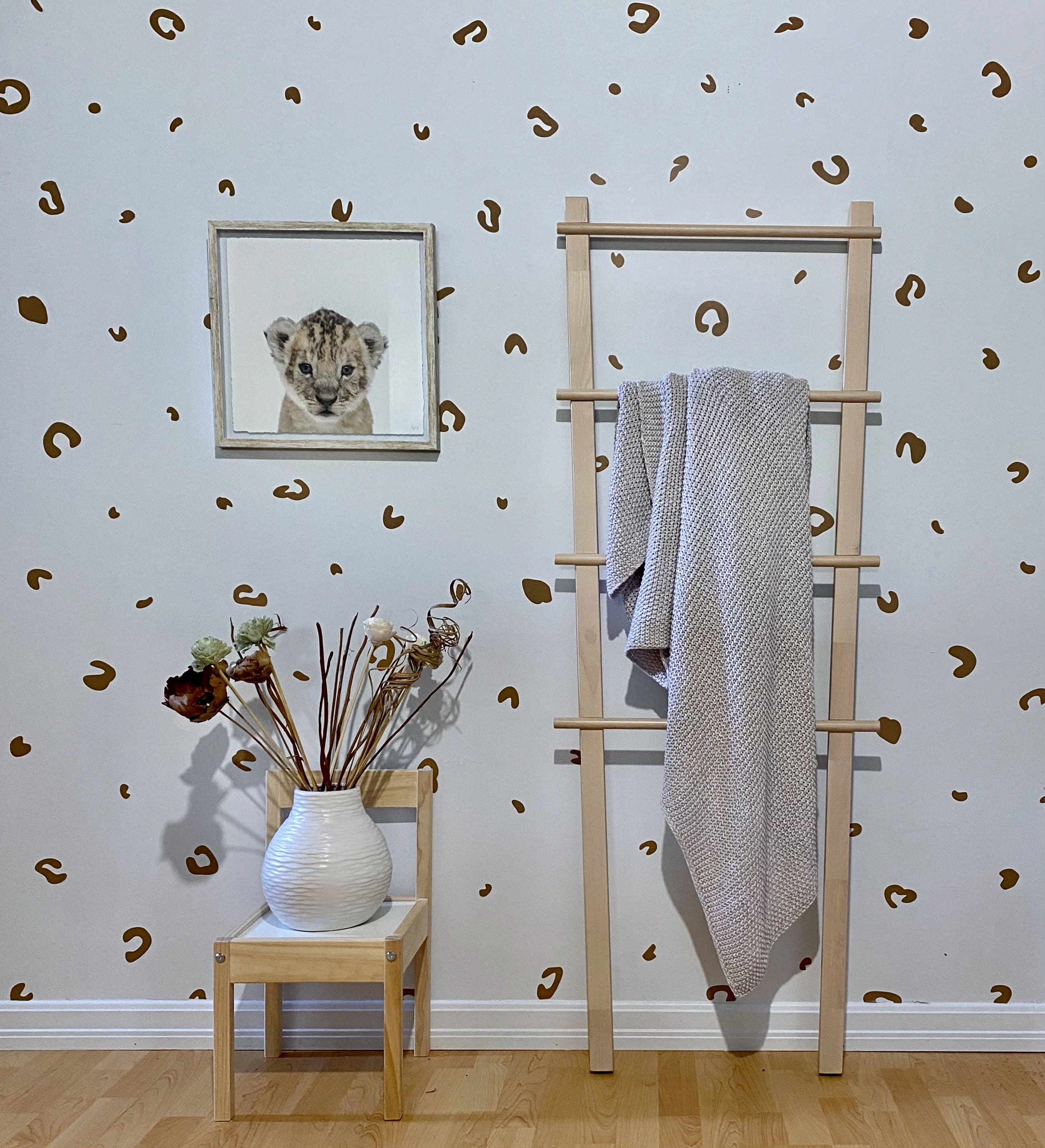 Cheetah Spot Wall Decals /jungle Nursery Decor / Safari Room - Etsy