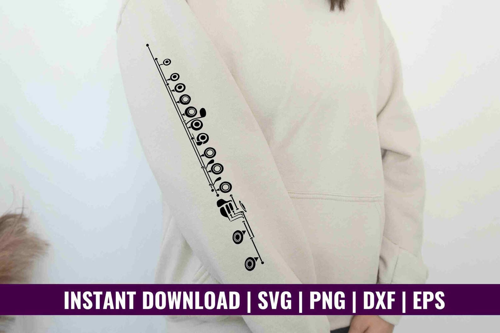 Flute Design for Shirt Flute Svg for Cricut Flute Keywork - Etsy