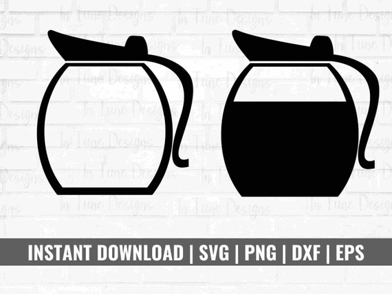 Coffee Pot Svg Coffee Svg Coffee Mug Svg Cut File for - Etsy