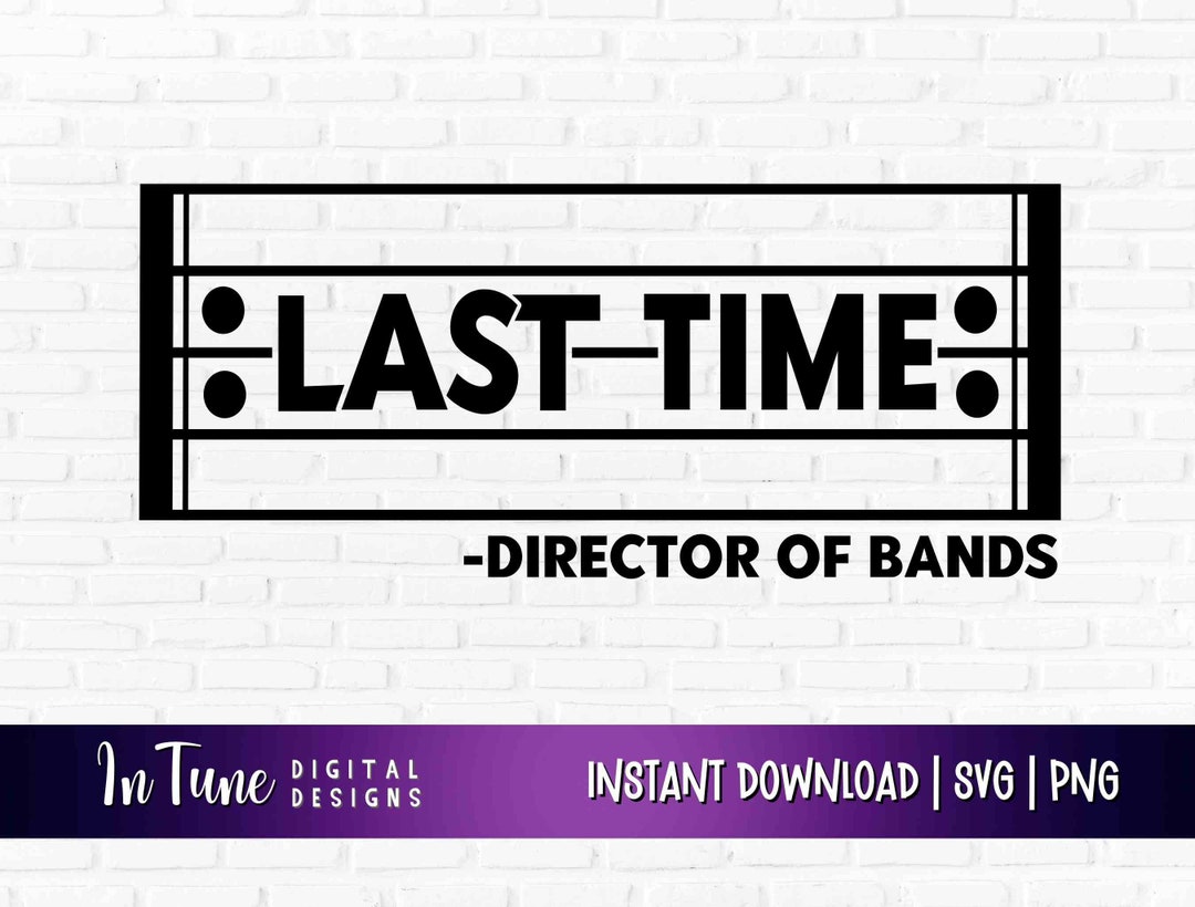 Band Director SVG, Marching Band Director Png, Music Teacher Svg, Band ...