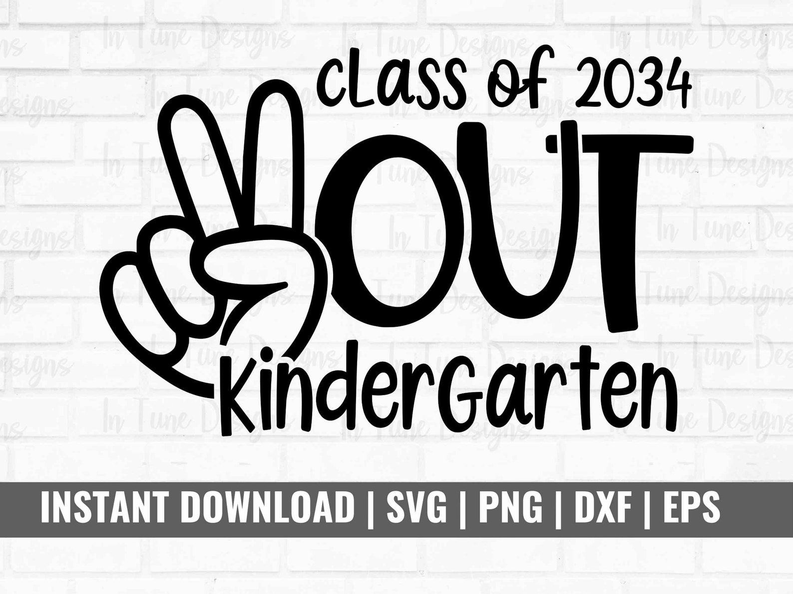 Peace Out Kindergarten Svg Last Day of School Svg Kids End - Etsy