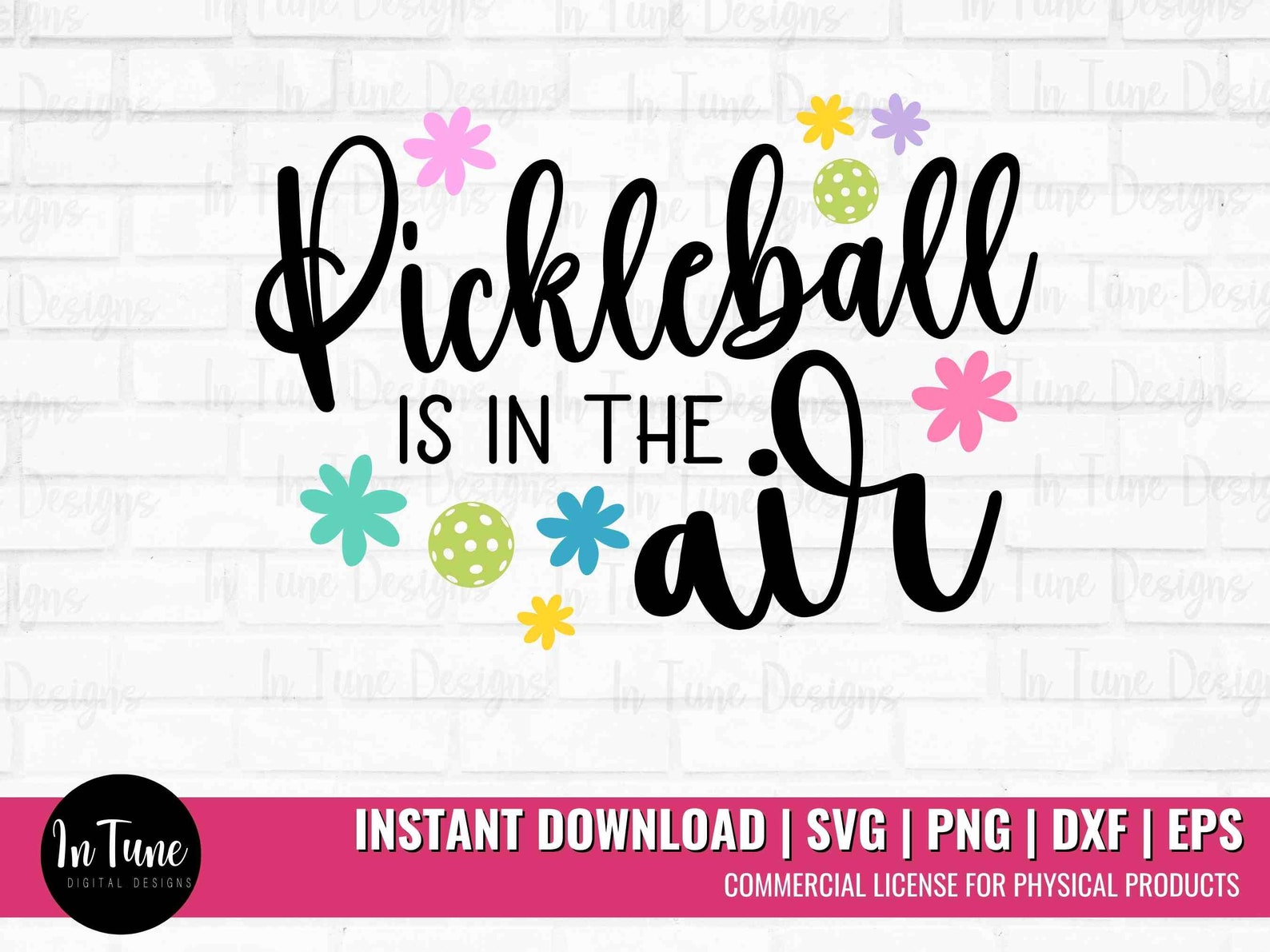 Pickleball Svg for Easter Designs for Shirt, Pickleball PNG Files for ...