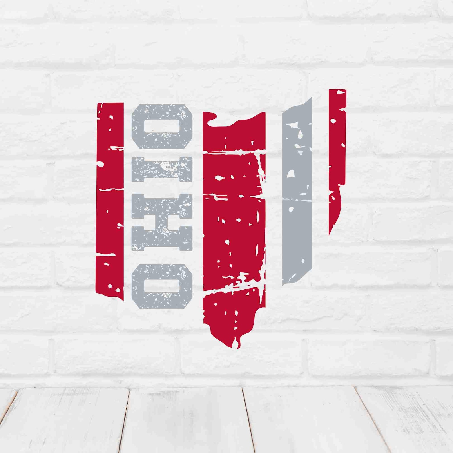 Ohio Graphic, Distressed Text Ohio Svg for Cricut, PNG Ohio Tshirt ...
