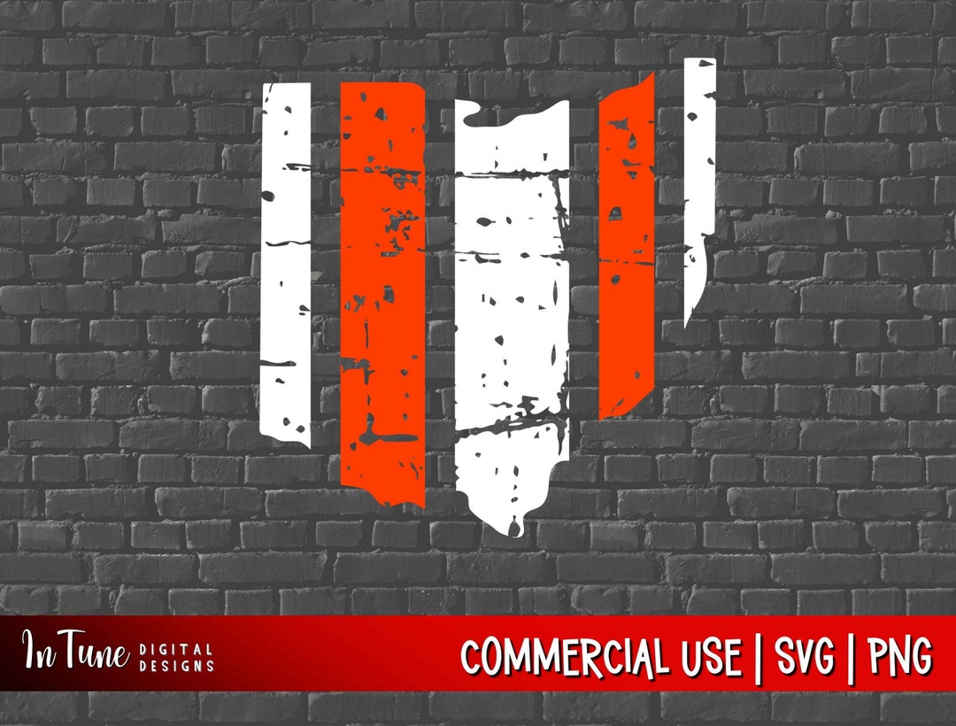 Striped Distressed Ohio Graphic, State of Ohio PNG, Ohio Tshirt Graphic ...