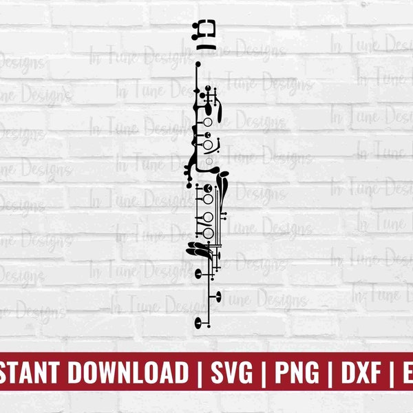 Clarinet Decal - Etsy