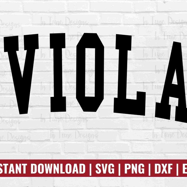 Viola Svg - Etsy
