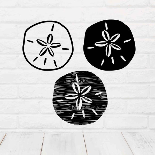 Sand Dollar Clip Art - Etsy