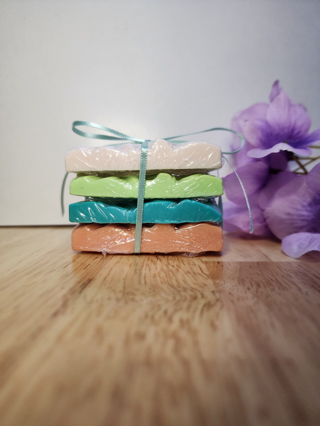Soap Sampler Stack, Travel, Trial Size, All Nature Handmade Soap, Soap ...