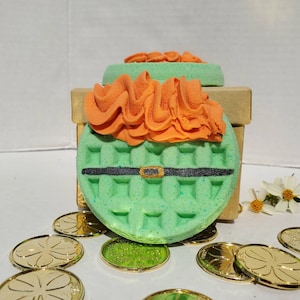 Leprechaun Waffle Bombs, Leprechaun Bath Bomb, St Patty's Day Gifts, St ...