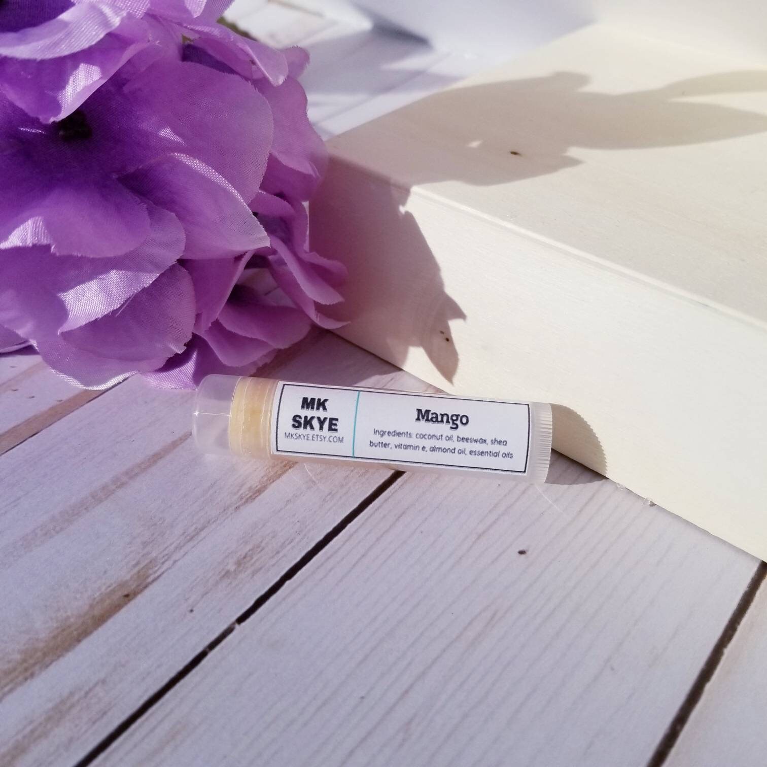 All Natural Chapstick Homemade Lip Balm Stick Mica Natural - Etsy