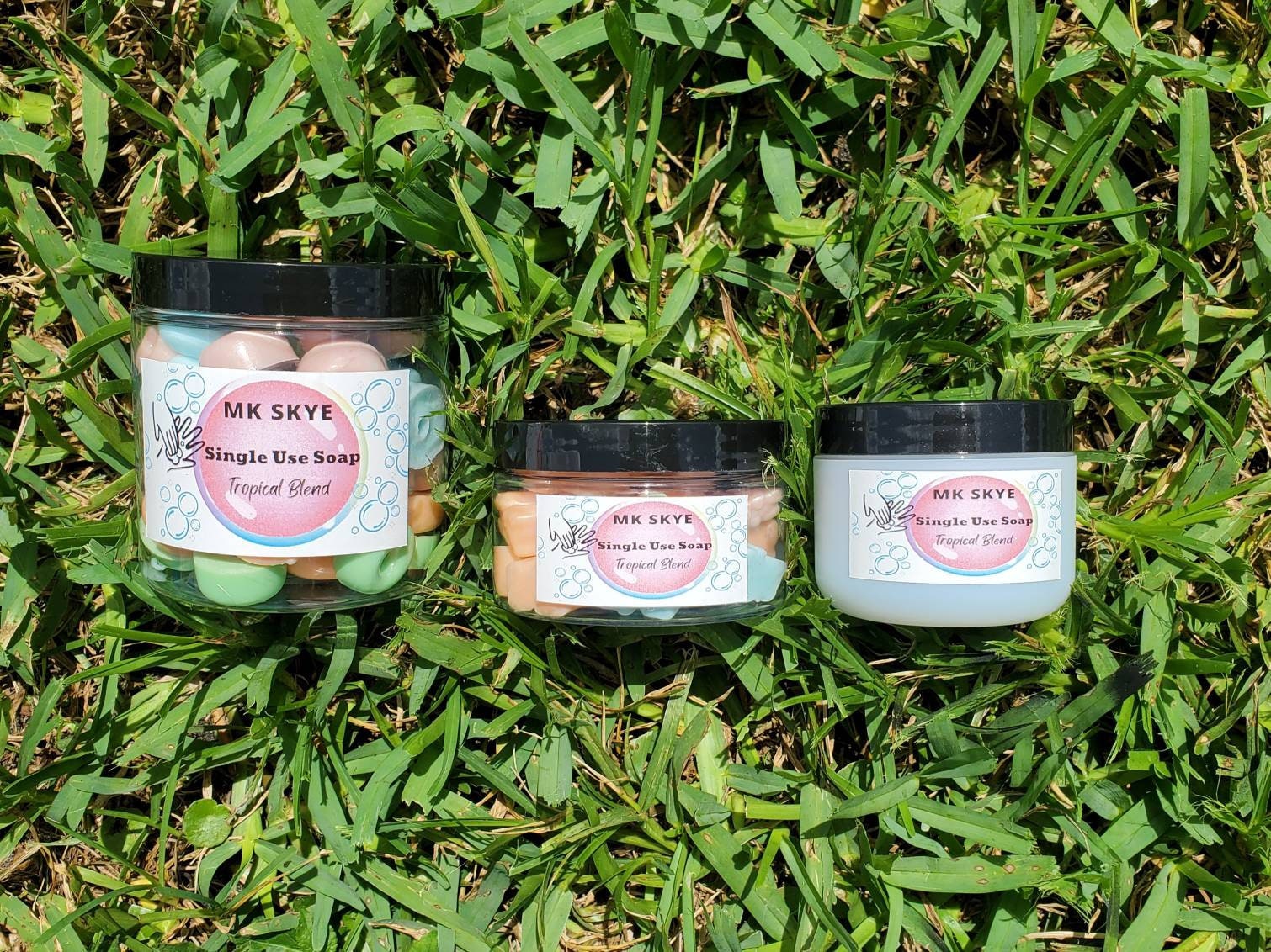 Single Use Soap - on the Go Soap, Tabs Count 12, 30, or 60, Tropical ...