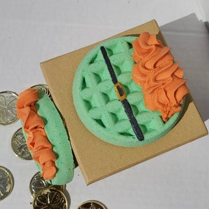 Leprechaun Waffle Bombs, Leprechaun Bath Bomb, St Patty's Day Gifts, St ...