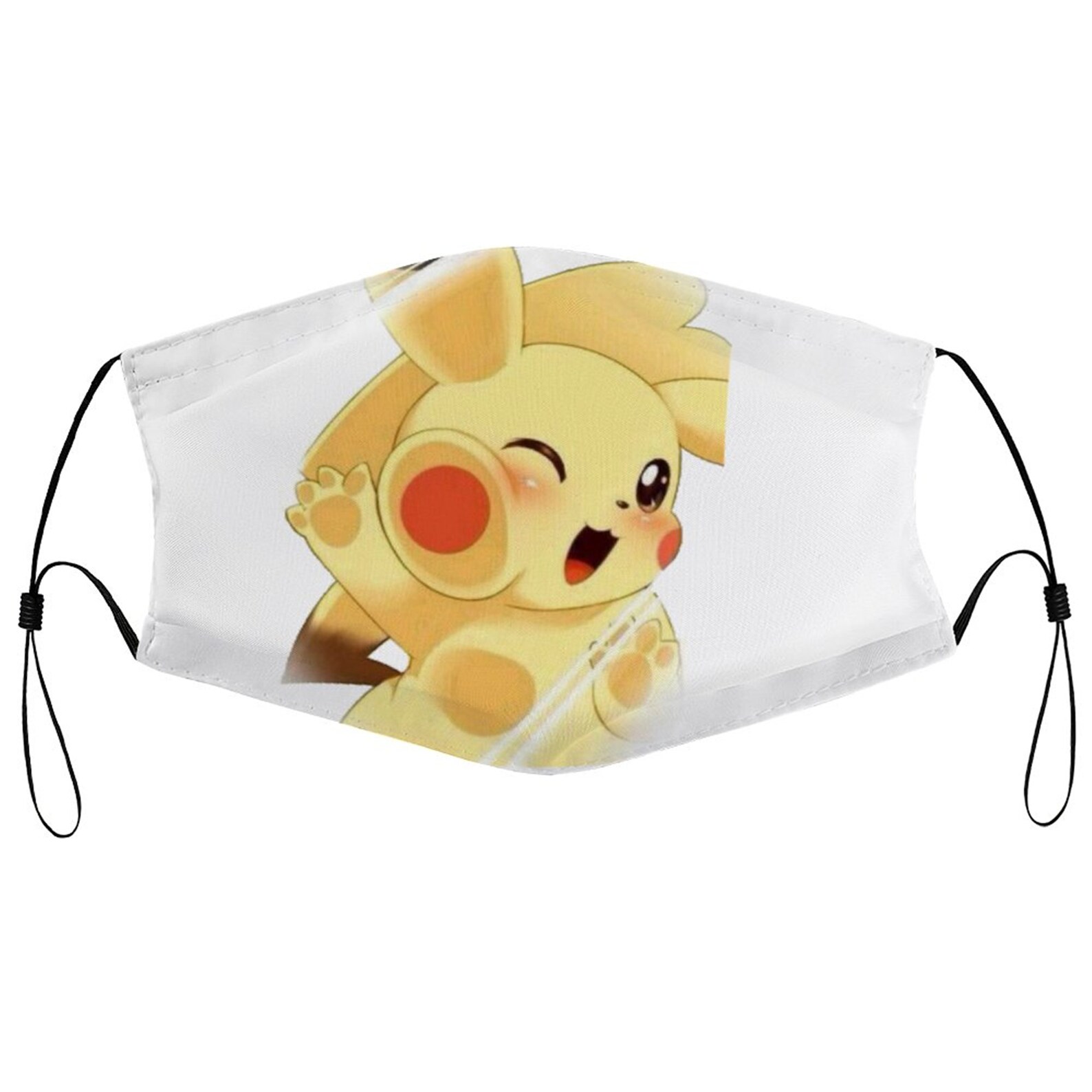 Personalized Cute Pikachu Maskkid Mask/adjustable - Etsy