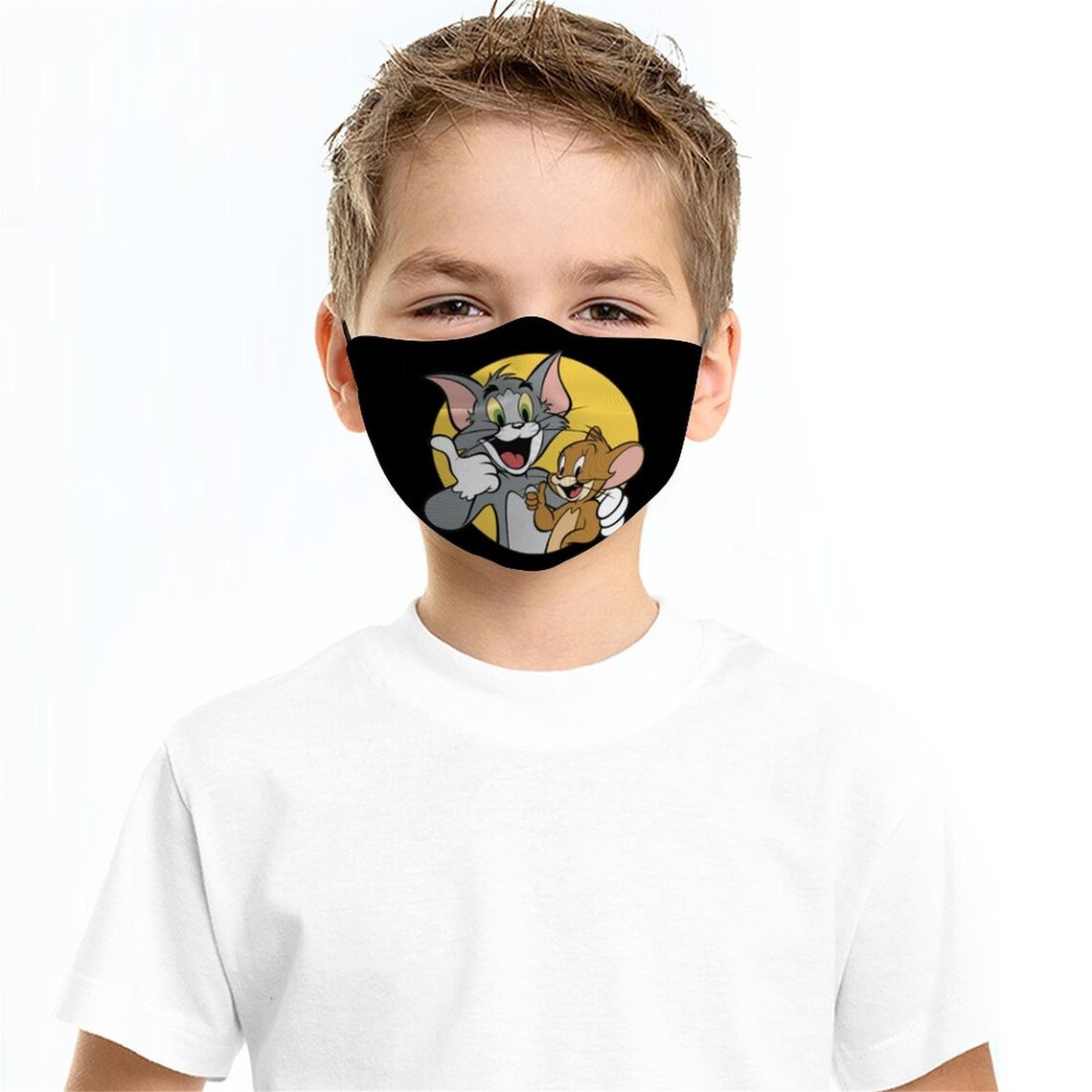 Personalized Tom and Jerry Face Maskkid Mask/adjustable - Etsy