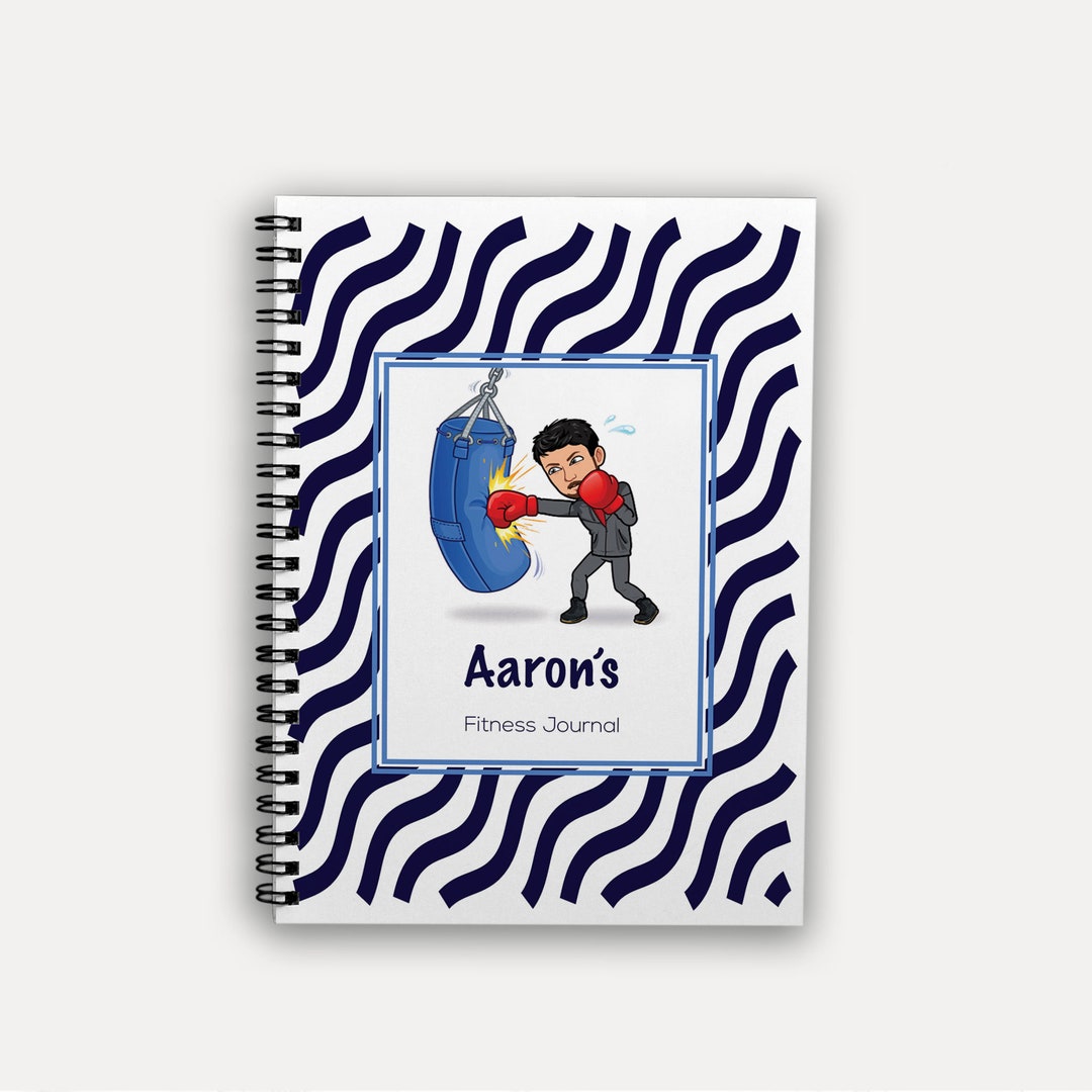 Personalised Bitmoji Gym Planner, Workout Journal, Weight Loss Tracker ...