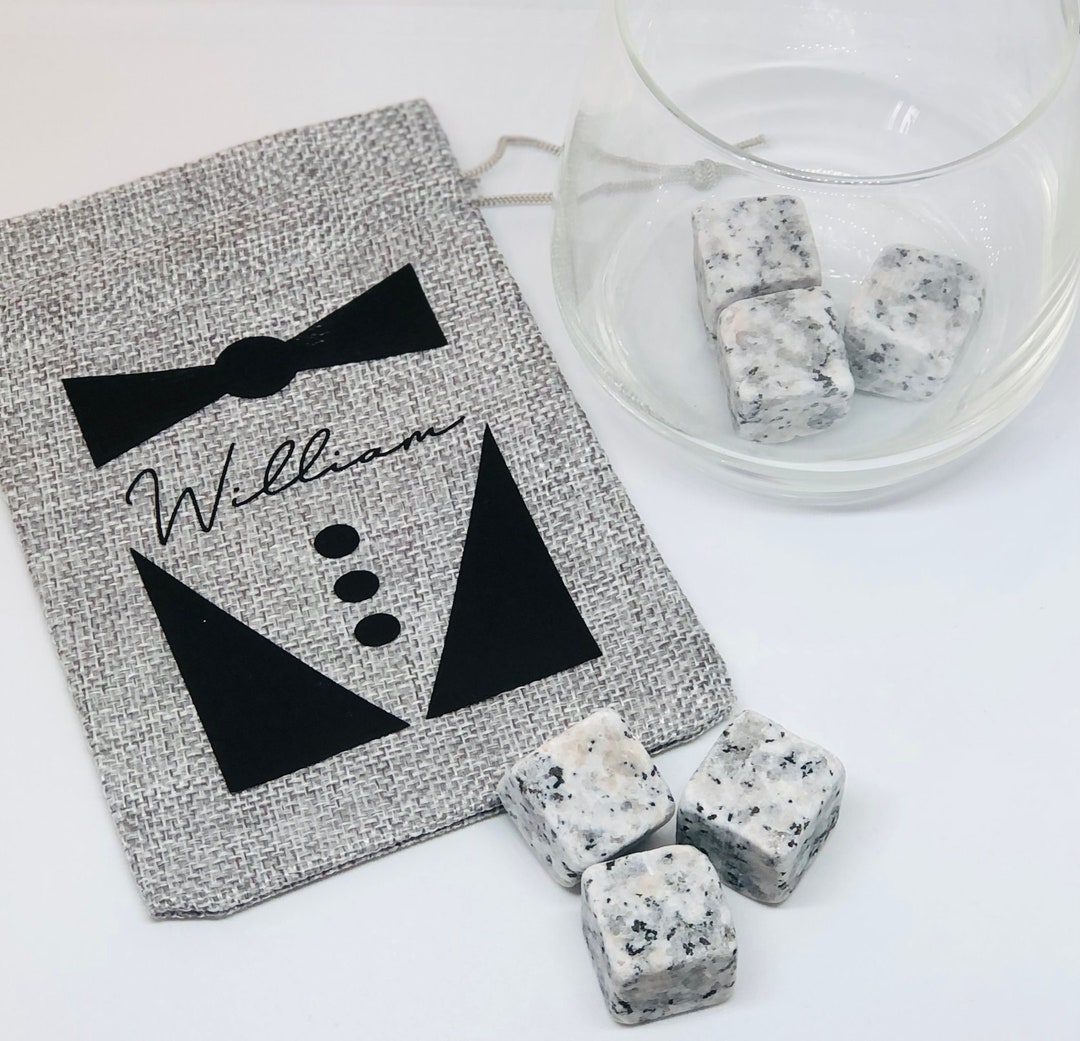Granite Ice Cubes for the Groom's Witness, Original Witness Gift ...