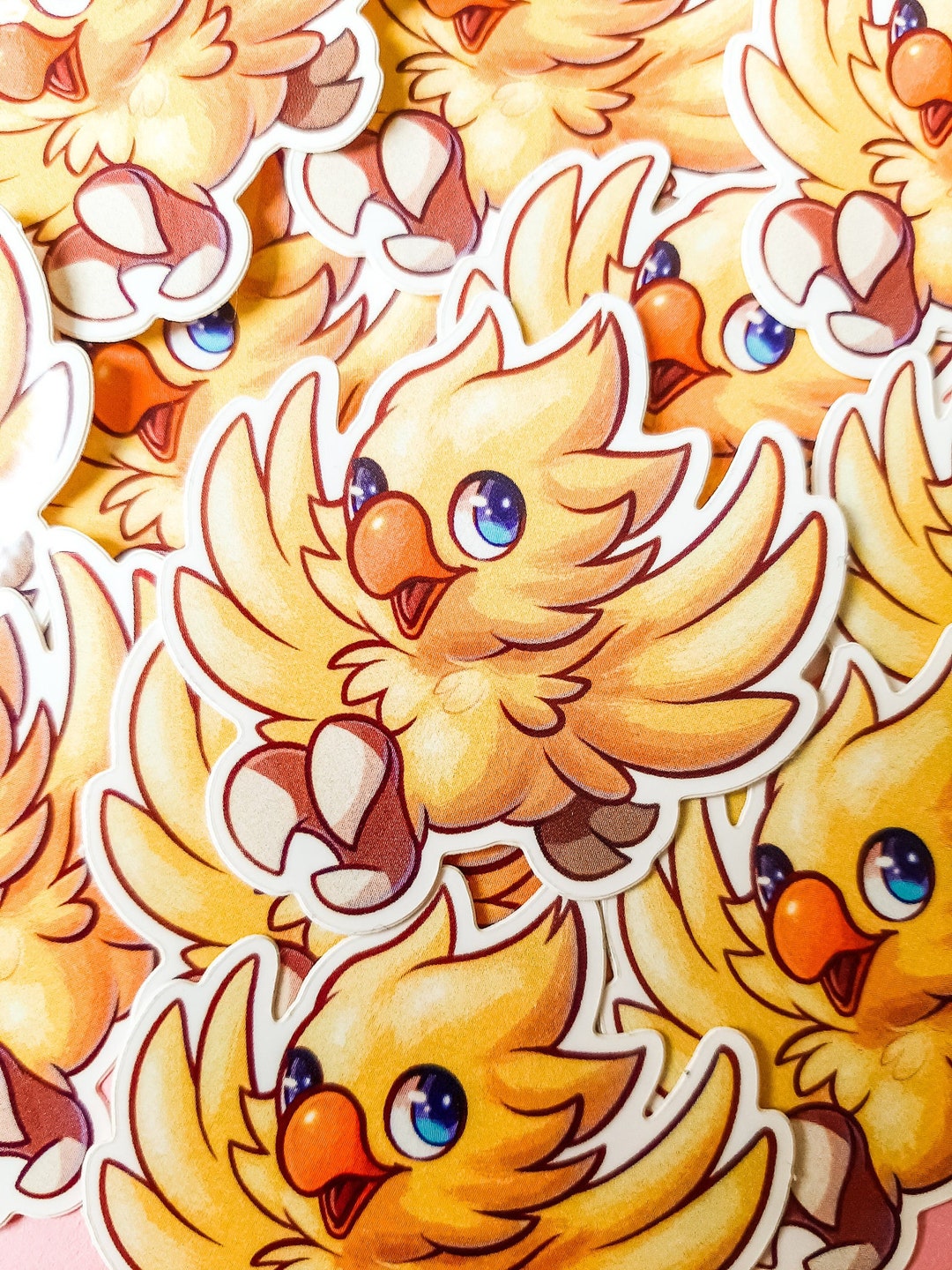 Sticker petit chocobo Alpha / Sticker Final Fantasy mignon, Kawaii ...