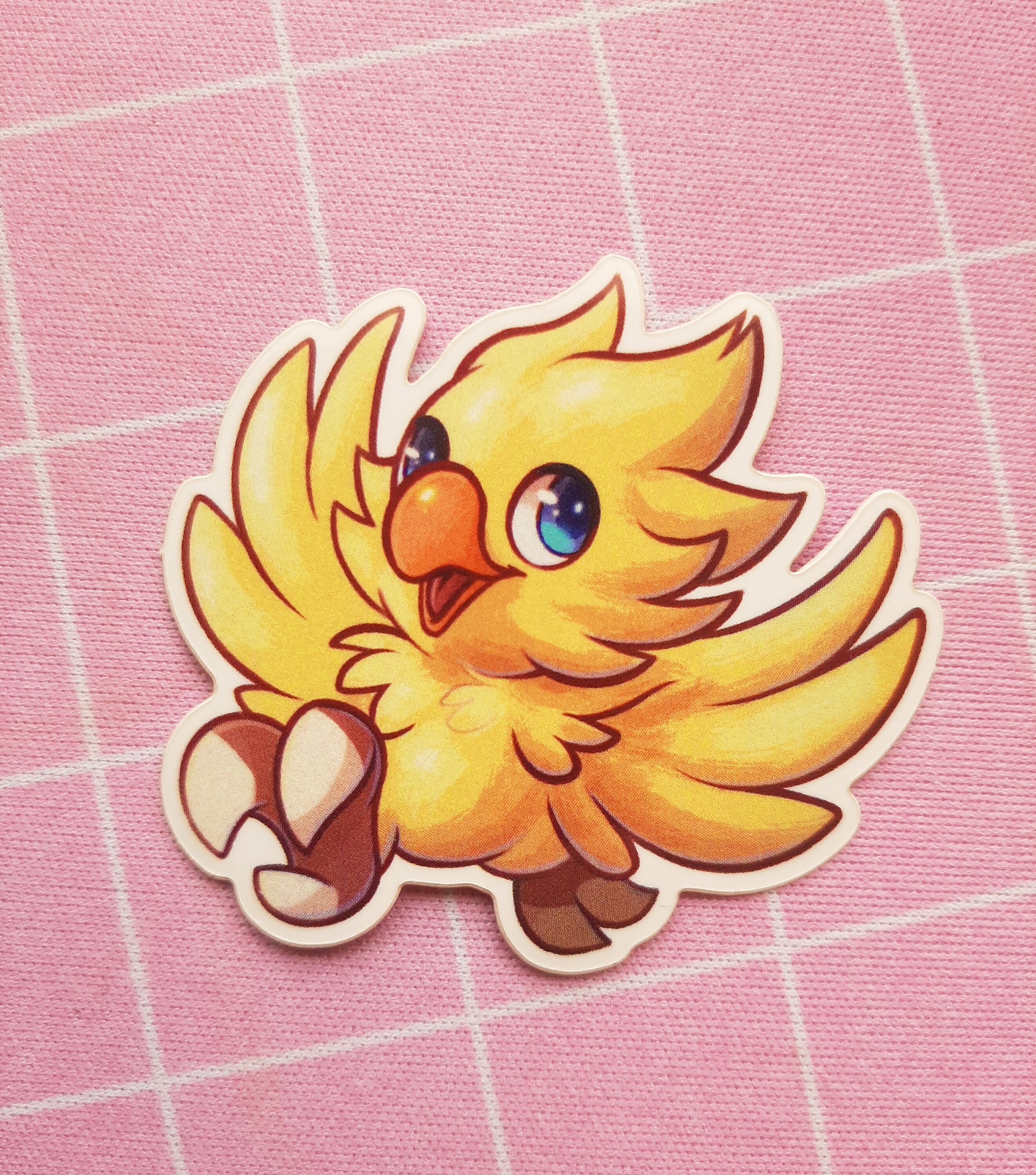 Little Alpha Chocobo Sticker / Cute Final Fantasy Sticker | Etsy