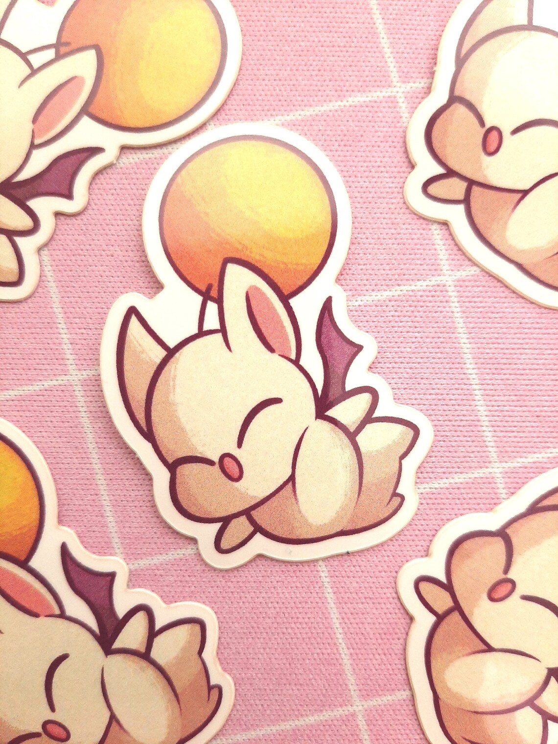 Moogle Sticker / Cute Final Fantasy Sticker Kawaii Final - Etsy UK