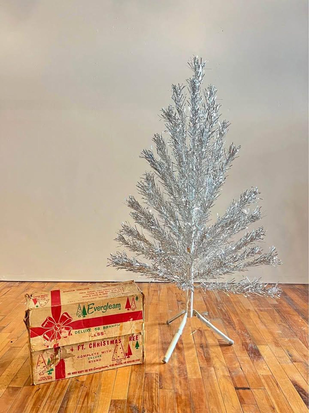 Evergleam Vintage Aluminum Atomic 1950s-60s Christmas Tree - Etsy