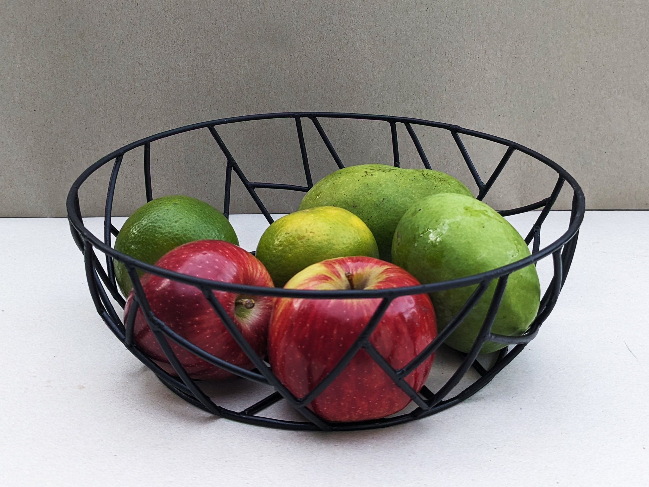 Metal Wire Basket Fruit Bowl Kitchen Basket Vegetable - Etsy