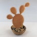 Wooden Cactus Decor, Wooden Sculpture Small, Wooden Art, Wooden ...