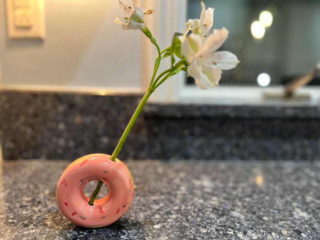 Donut Bud Vase - Etsy