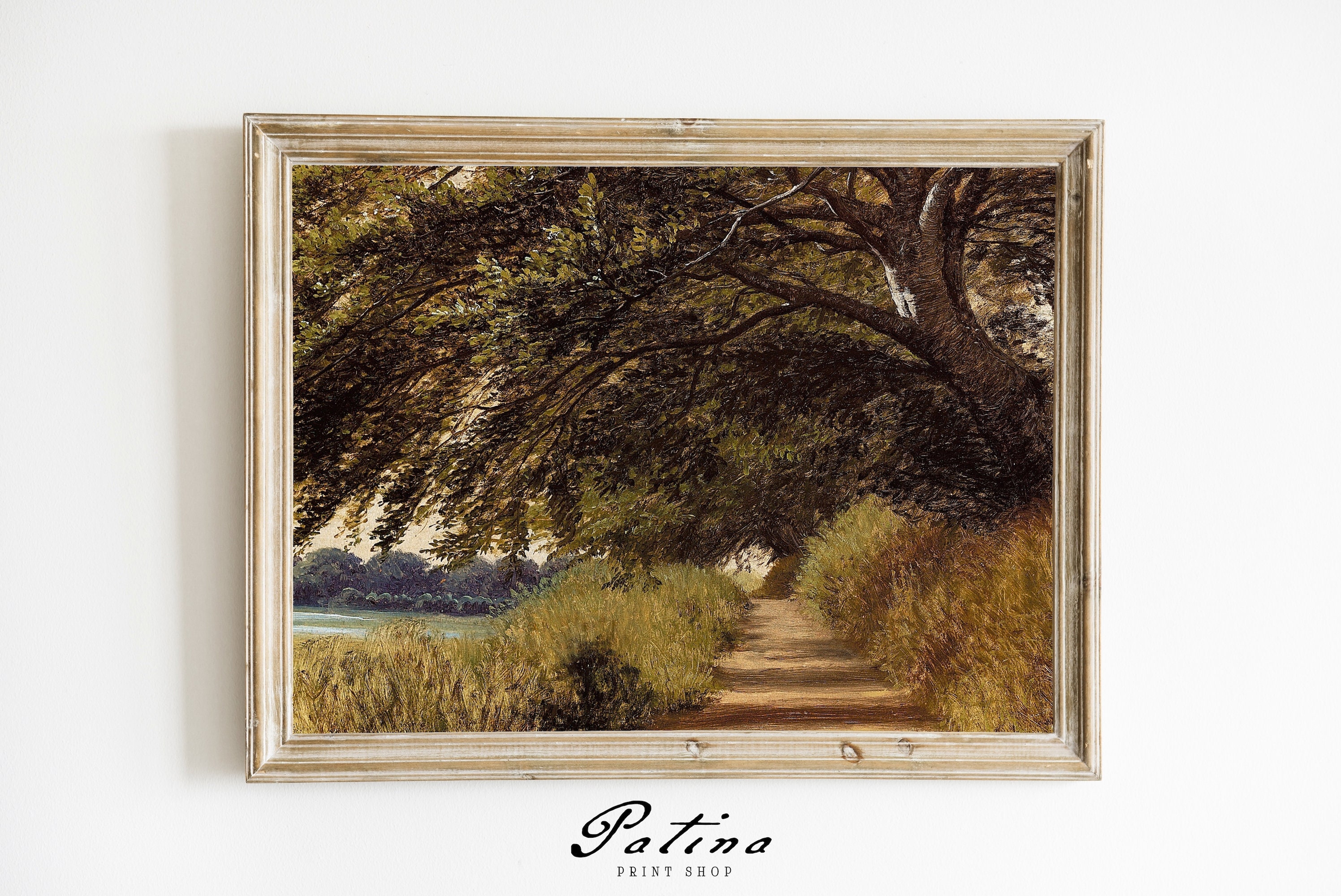 Printable Landscape Art Vintage Print Country Landscape - Etsy