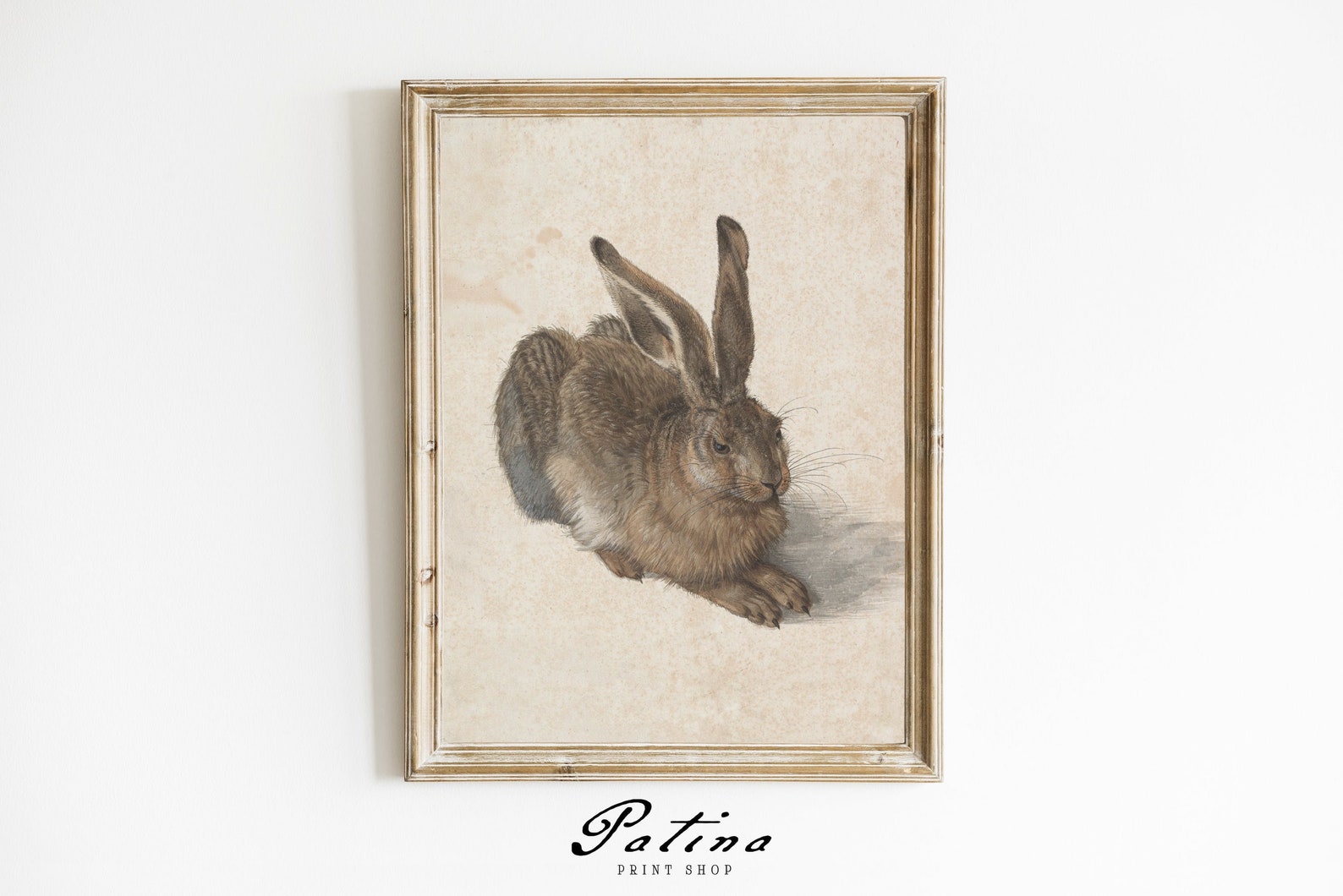 Vintage Rabbit Nursery Print Bunny Print Nursery Wall Art - Etsy