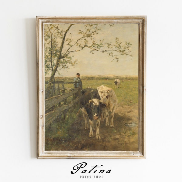Cow Painting - Etsy