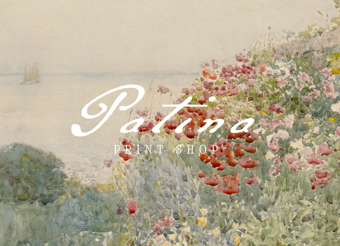 Vintage Spring Landscape Painting Antique Prints Spring | Etsy