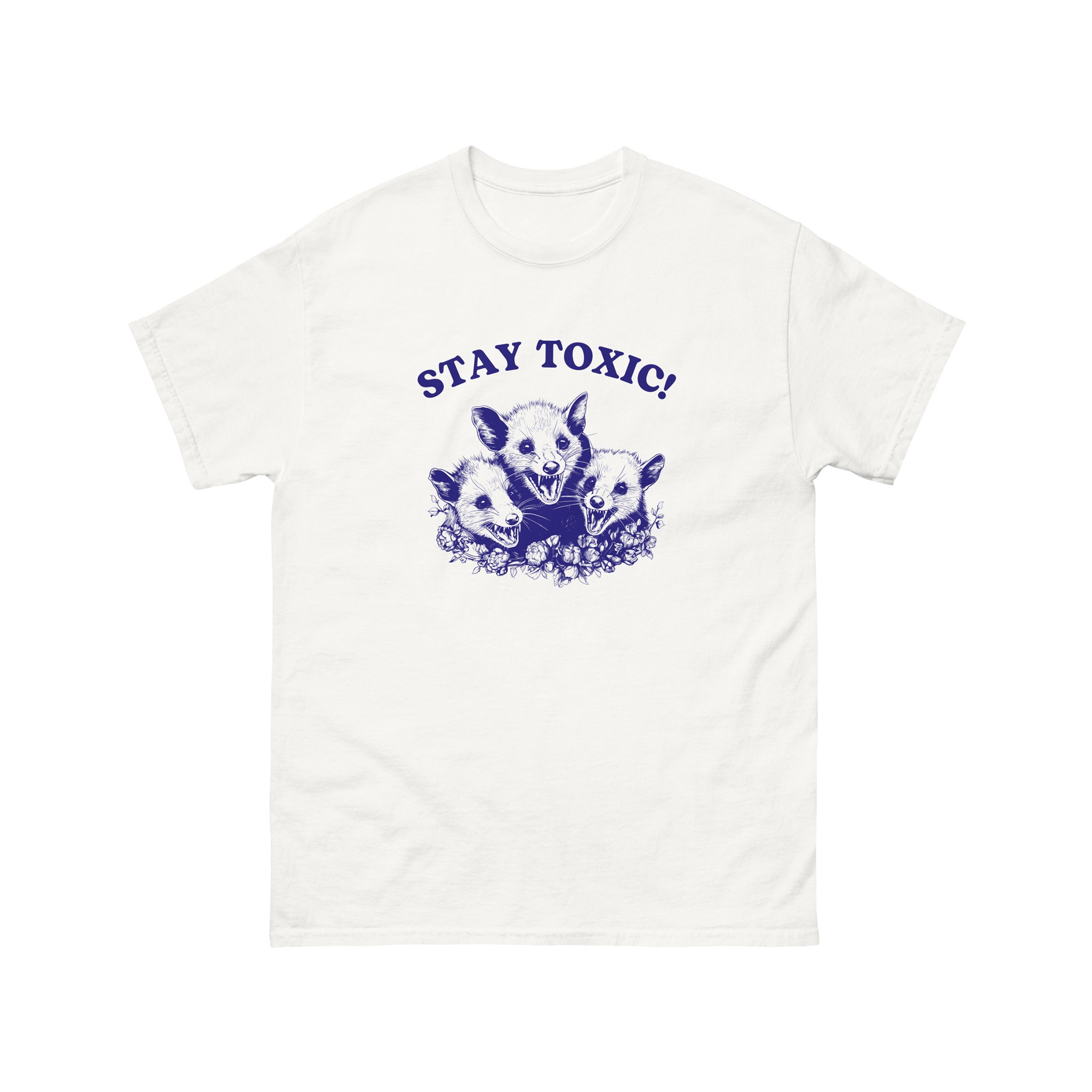 Stay Toxic, Funny Possum Meme T Shirt, Possum Shirt, Trash Panda, Dumb ...