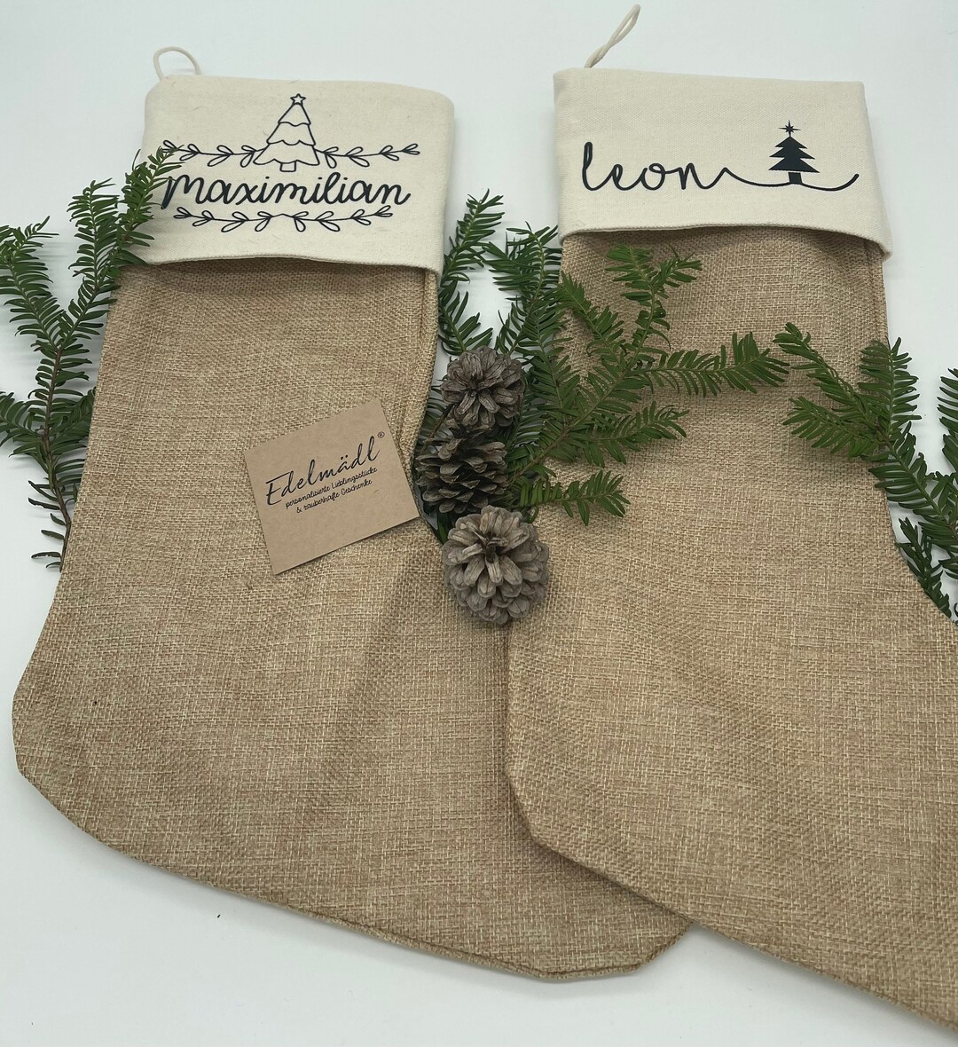 Personalized Santa Stocking Santa Sock Santa Stocking Personalized ...