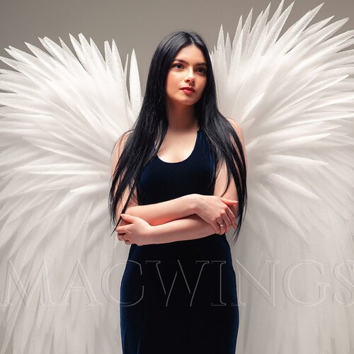 White Angel Wings Adult Angel Costume Large Wings Angel | Etsy