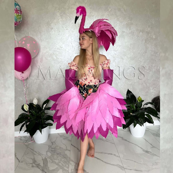Flamingo Costume - Etsy
