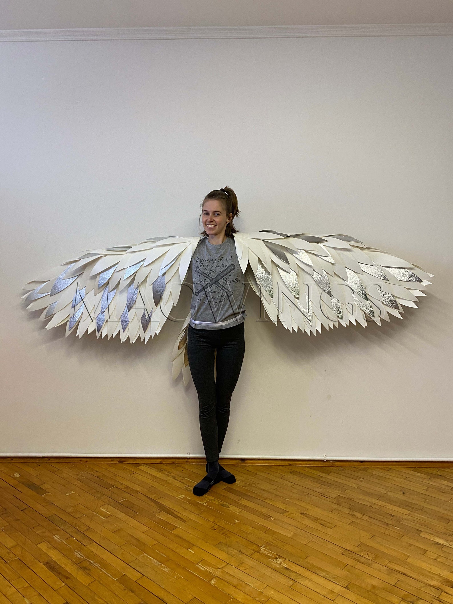 Snow Owl Wings and Tail, Bird Wings, Arms as Wings, Bird Tail, Bird ...