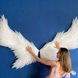 Wings for Photo Booth Angel Wings for Backdrop, White Wings, Selfie ...