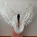 Extra Large White Angel Wings, Opaque White Color, XL Wings, Big Wings ...