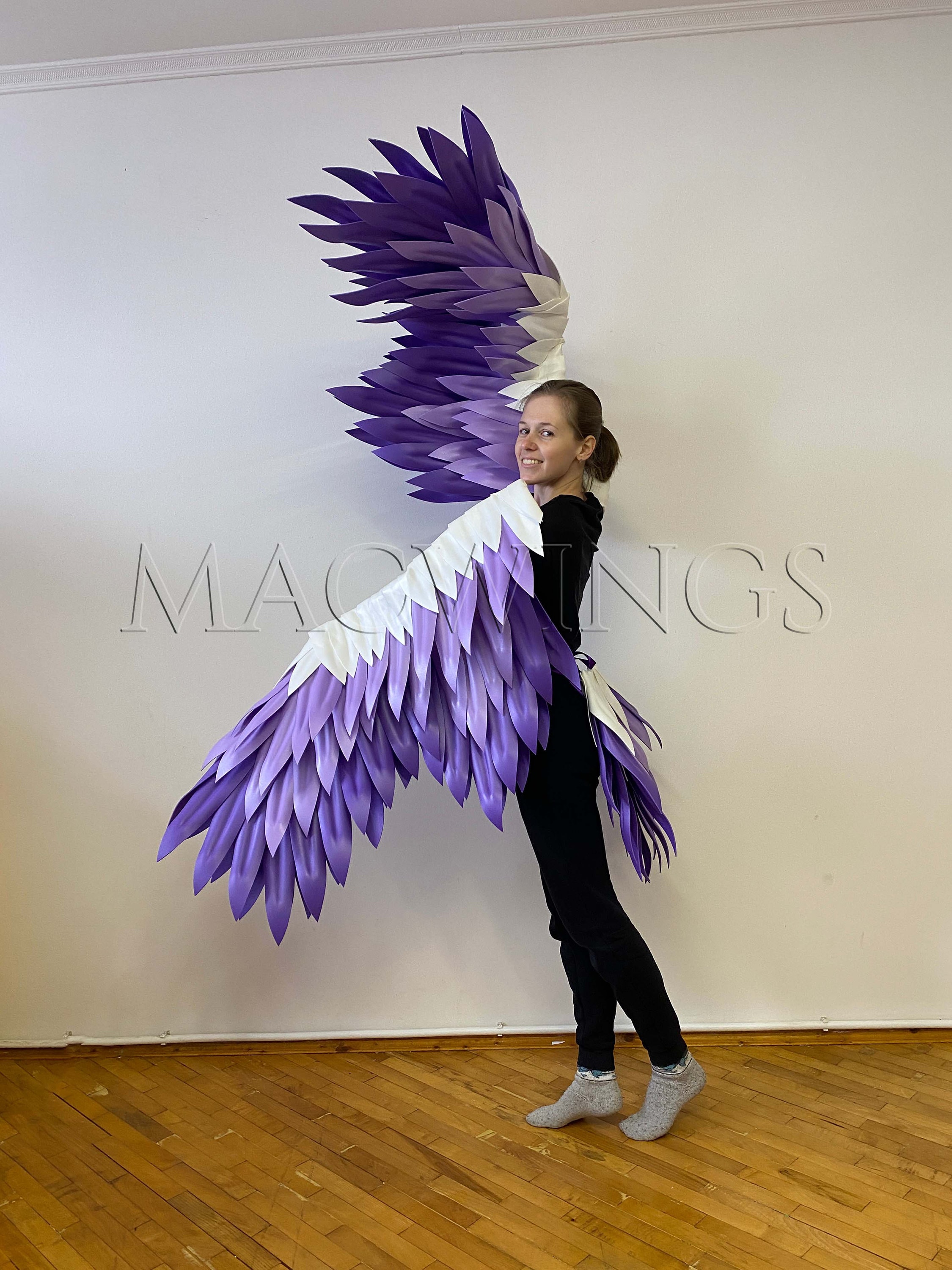 Purple Harpy Wings and Tail, Bird Wings, Arm Wings, Purple Wings ...