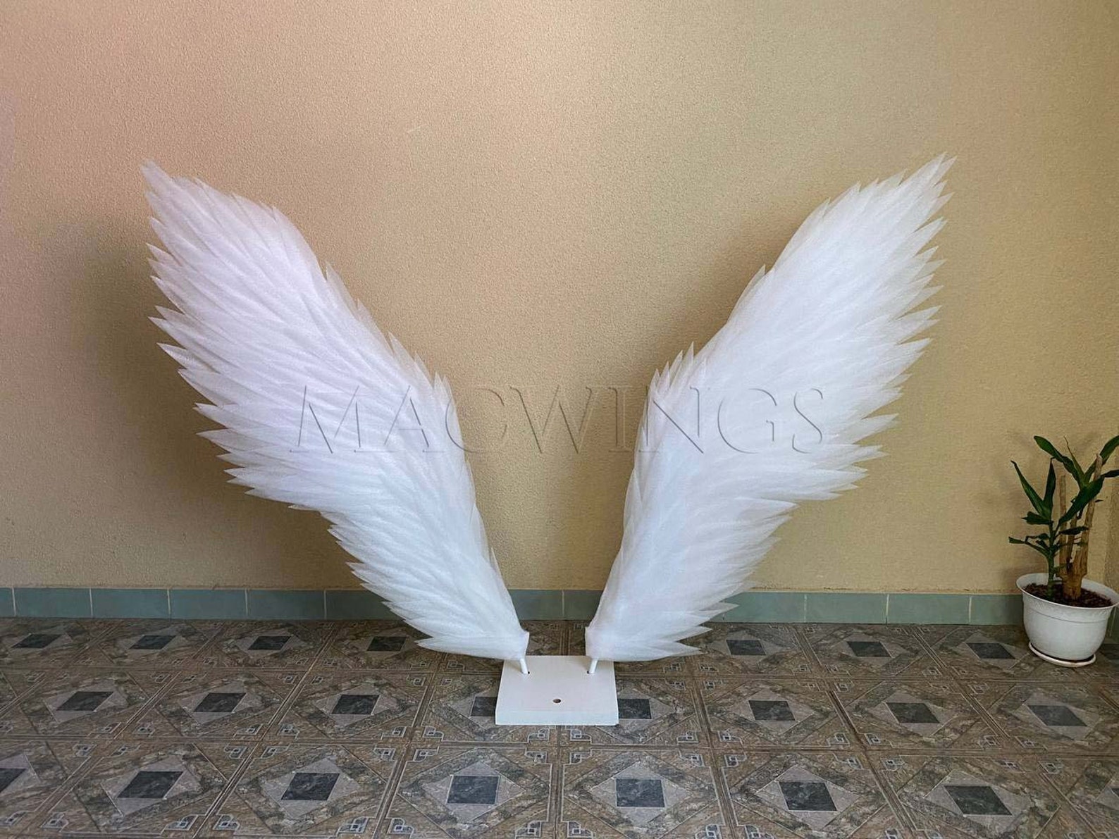 Wings for Backdrop, Angel Wings Photo Booth, White Wings, Angel Wings ...