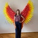 Wings of Fire Red Wings for Cosplay Costume Phoenix Cosplay - Etsy