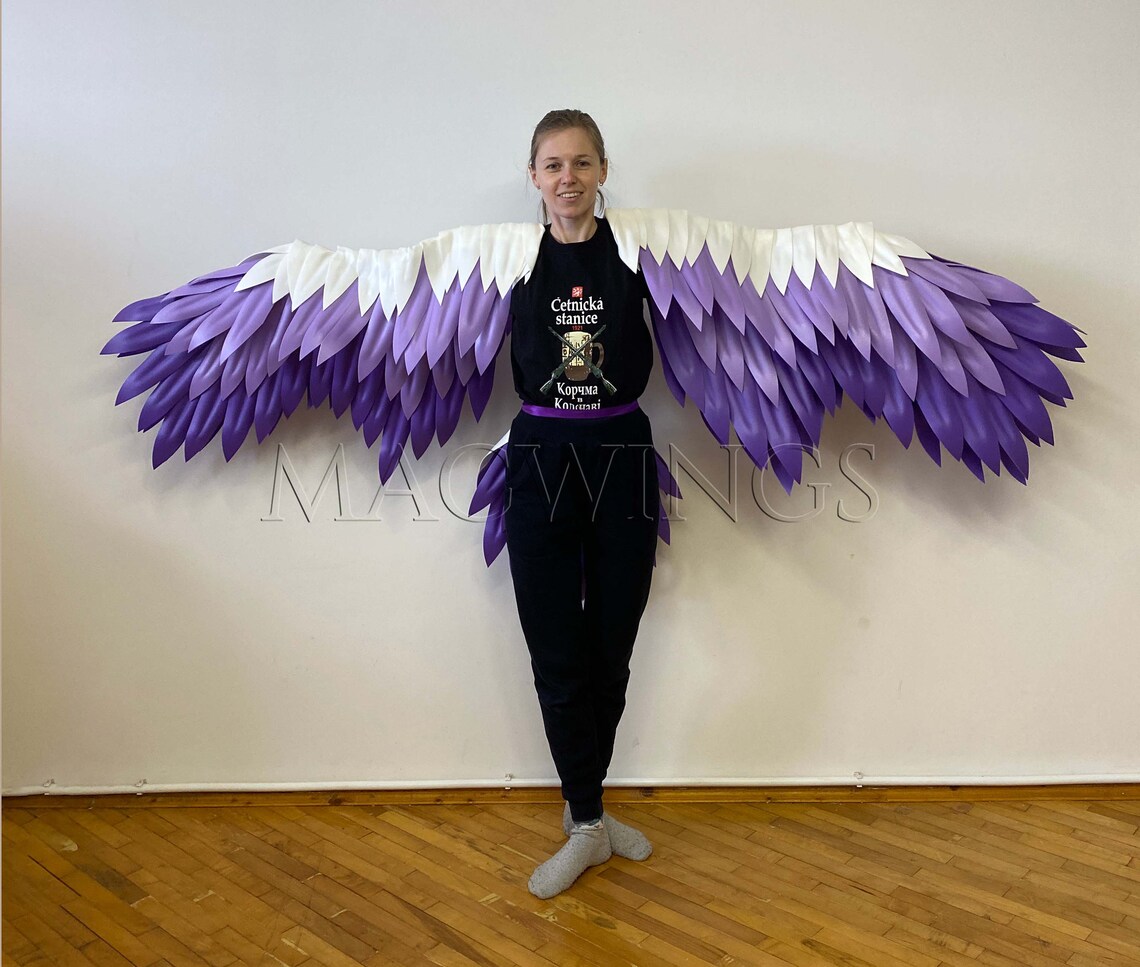 Purple Harpy Wings and Tail, Bird Wings, Arm Wings, Purple Wings ...